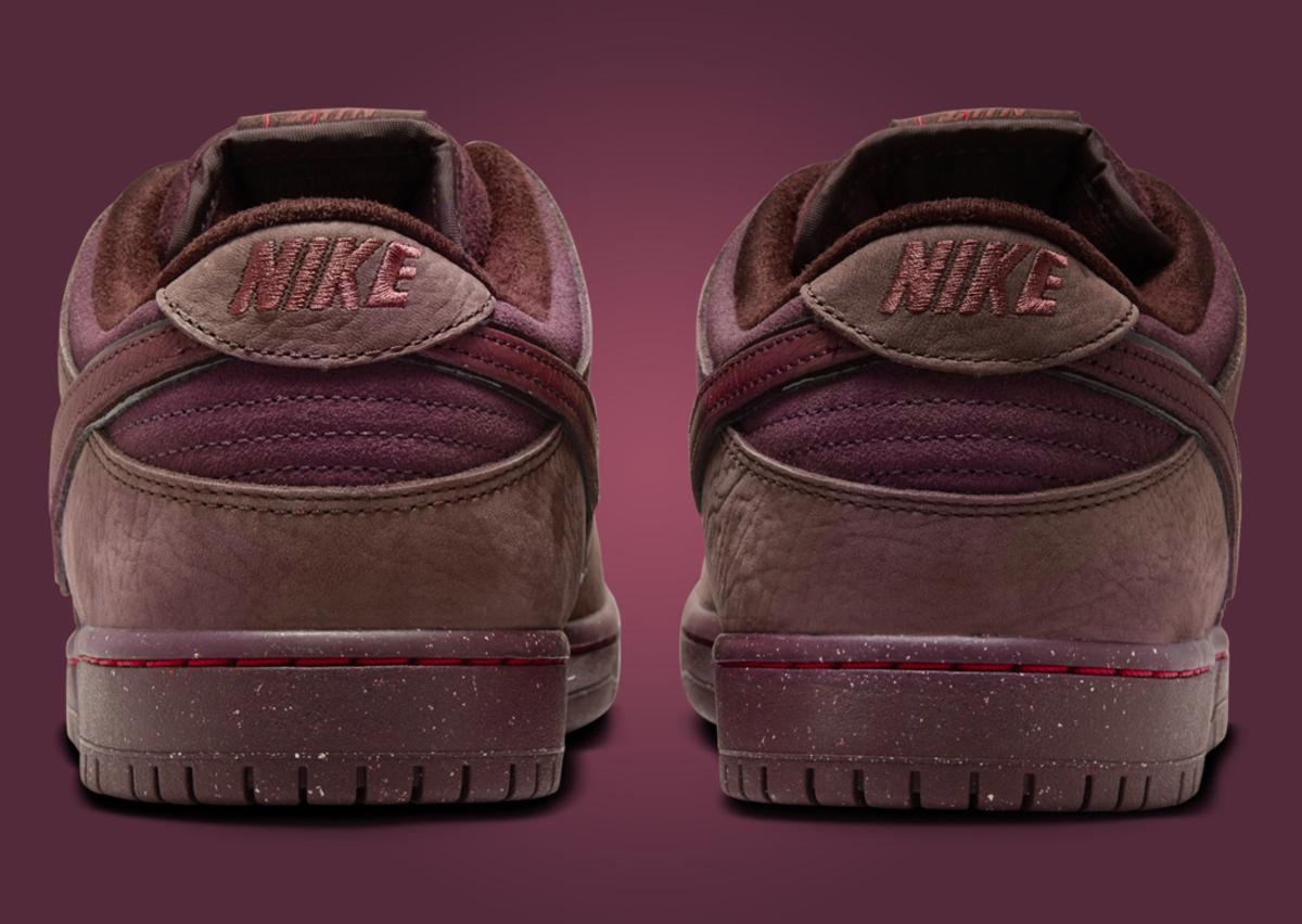 The Nike SB Dunk Low Premium Paris City Of Love Burgundy Crush Releases ...