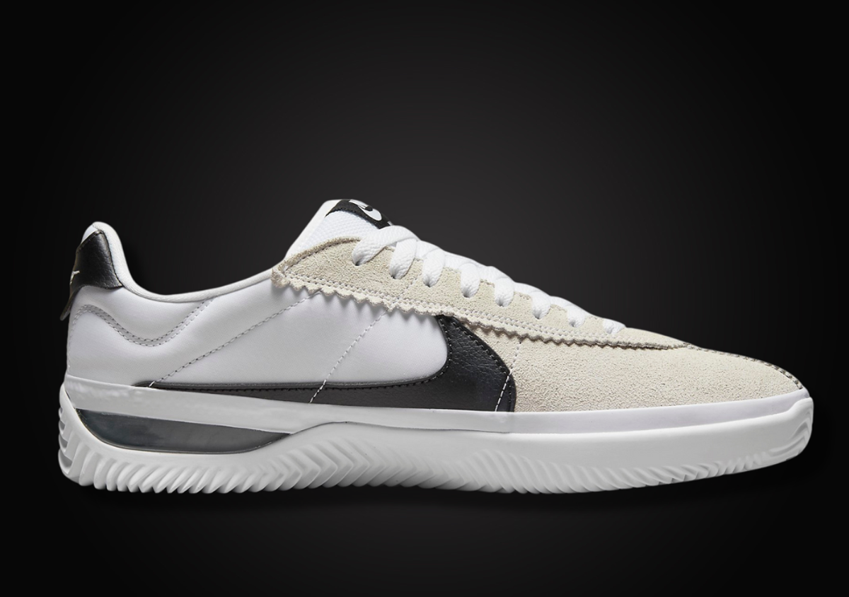 Nike's BRSB Gets A Crispy Clean White And Black Colorway