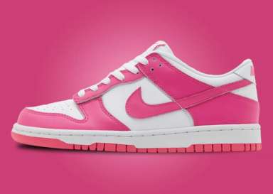 The Kids Exclusive Nike Dunk Low Laser Fuchsia Releases January 2024