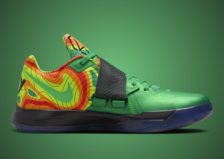The Nike KD 4 Weatherman Releases May 2024