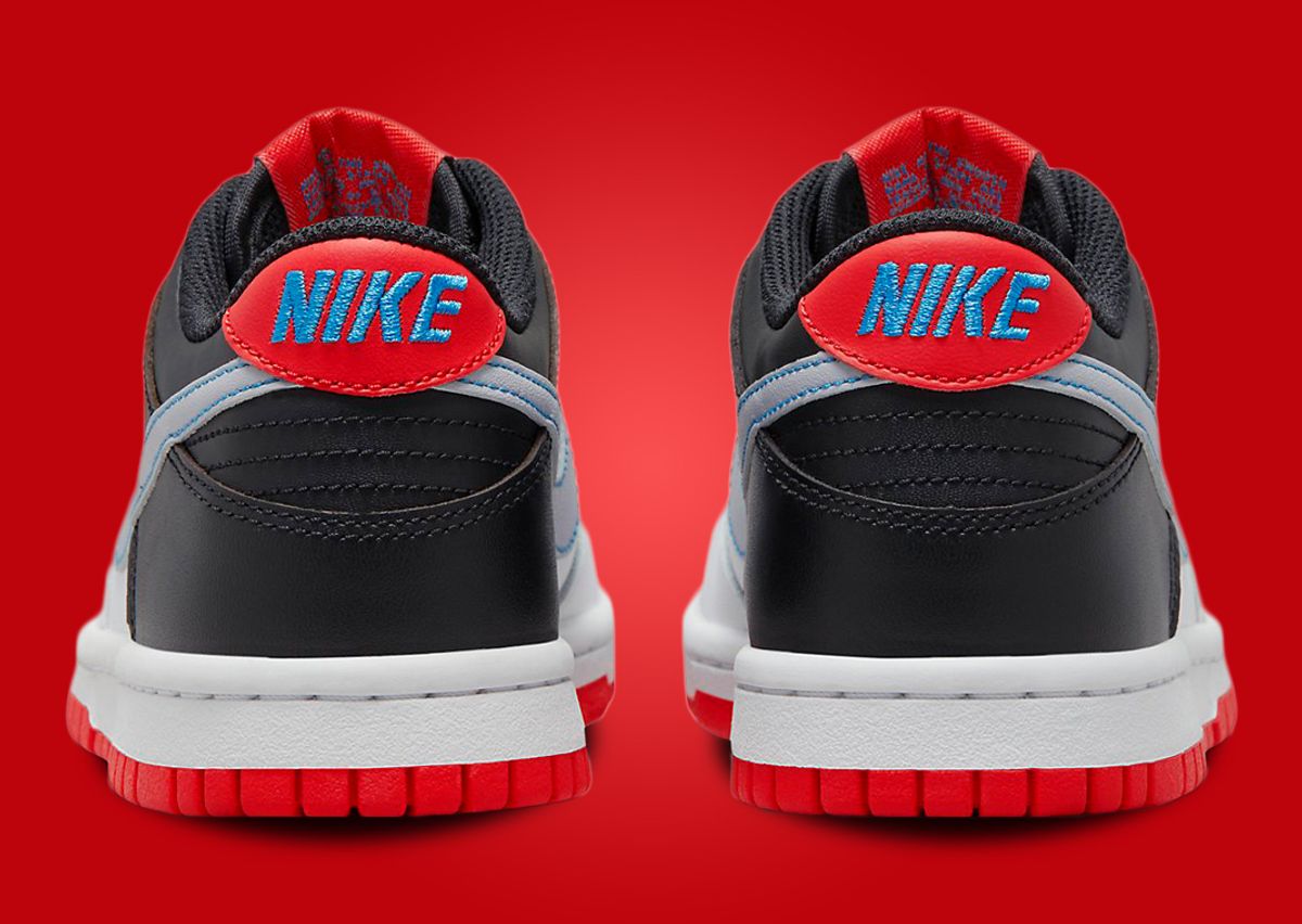 Nike's Dunk Low Swings Through In A Spider-Man-Inspired Colorway