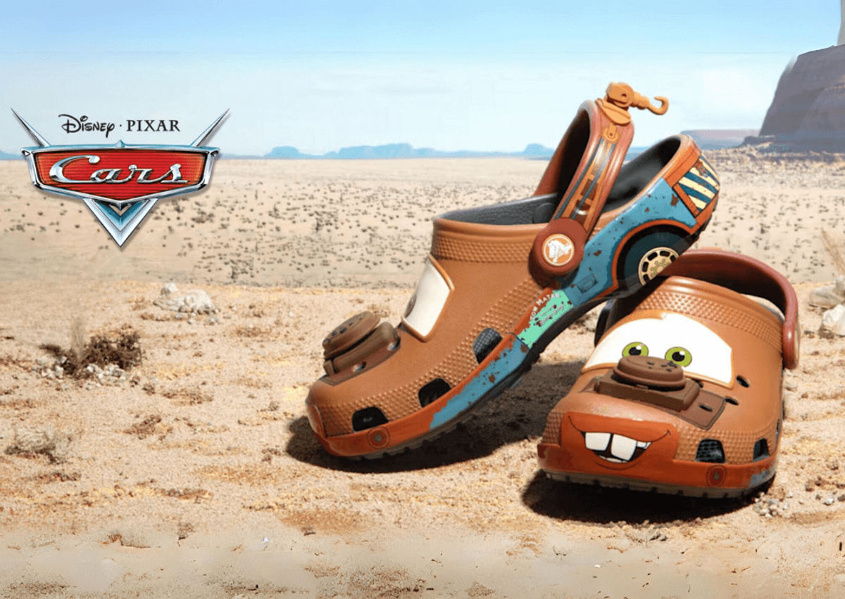 The Pixar x Crocs Classic Clog Mater Releases October 2023