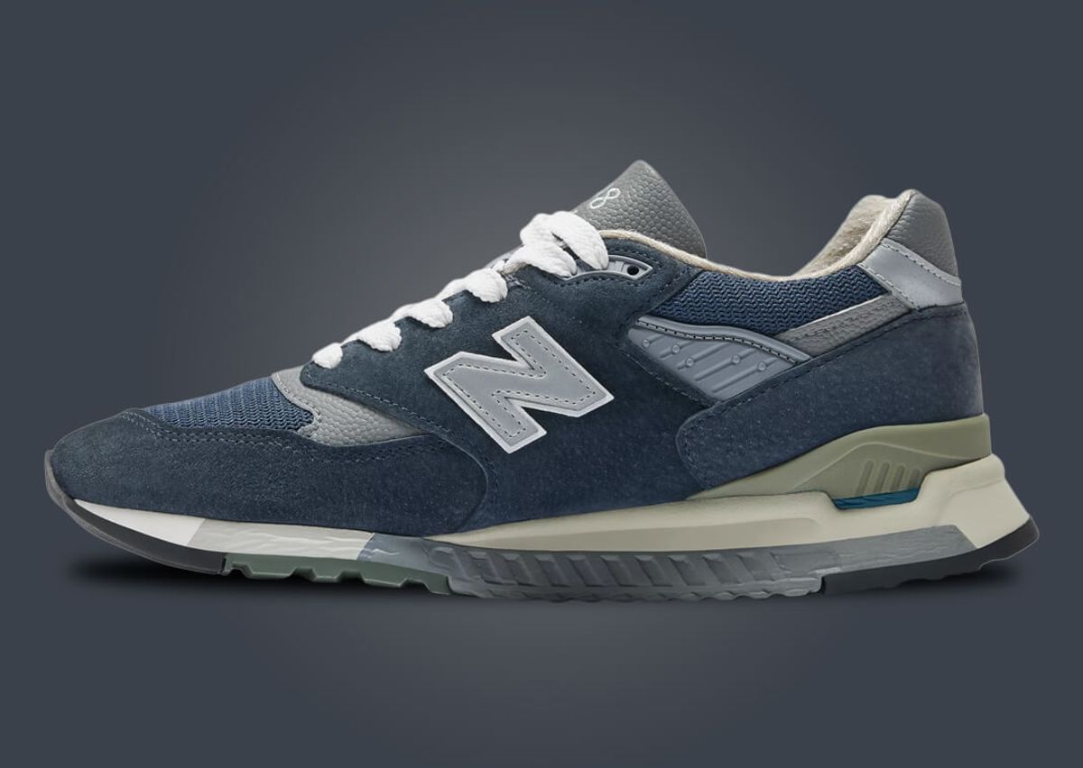 New Balance's 998 Made in USA Comes in a Classic Navy Colorway