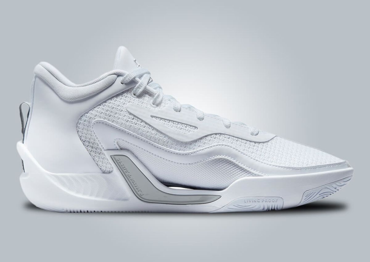 The Jordan Tatum 1 TB White Grey Fog Releases This Fall