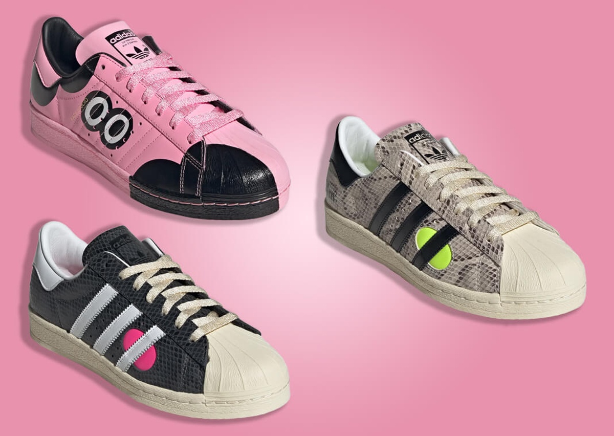 The Face Studios x adidas Superstar 82 Pack Releases in 2023