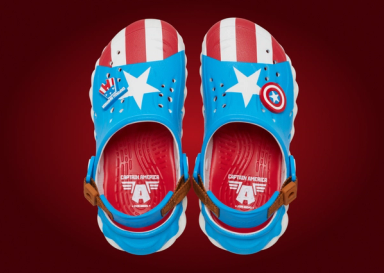 The Marvel x Crocs Echo Clog Captain America Pack Releases June 2024