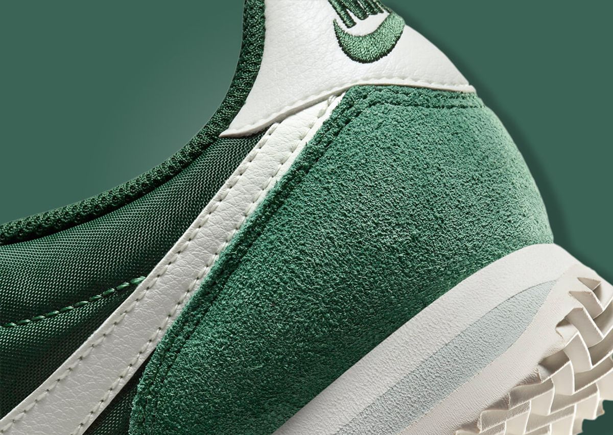 Dark Green Covers The Nike Cortez Fir