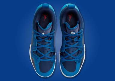 The Air Jordan 37 Low Military Blue Releases In March