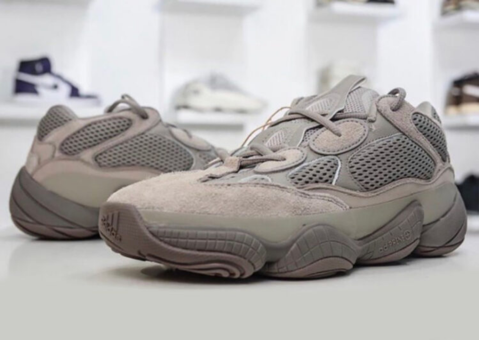 The adidas Yeezy 500 Ash Grey has been delayed