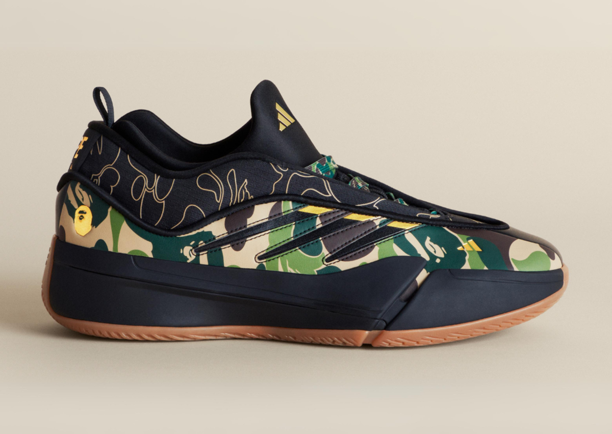 The BAPE x adidas Dame 9 Releases August 2024