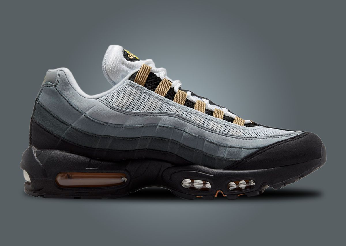 Nike's Air Max 95 White Yellow Strike Emerald Gold Reminds Us Of A Classic