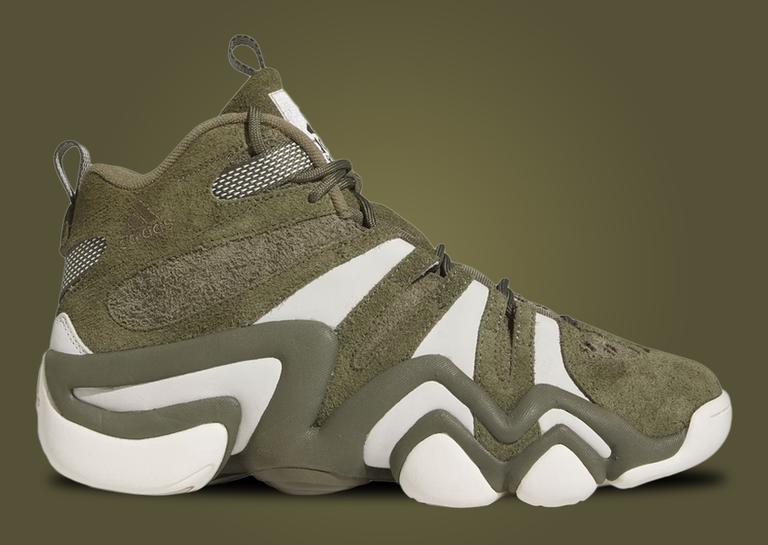 The adidas Crazy 8 Olive Releases in 2024