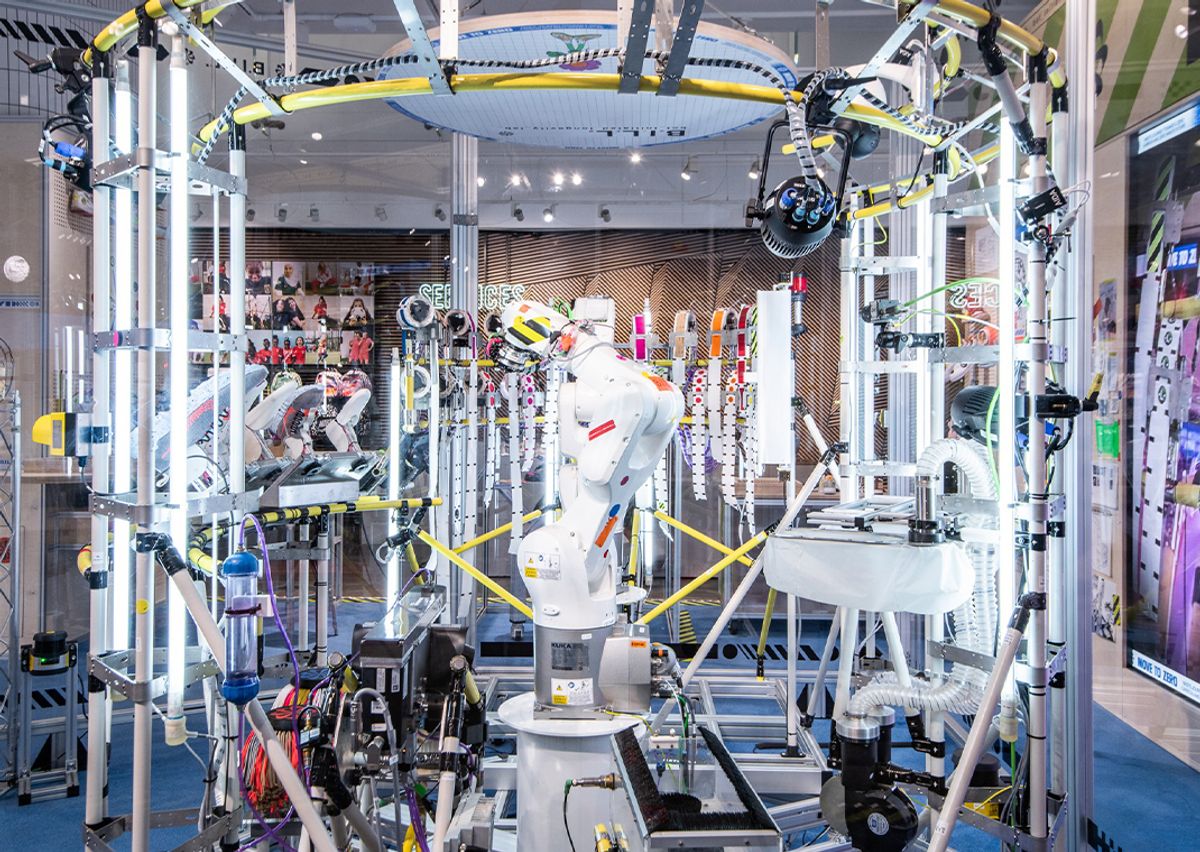 Nike Creates A Robot To Clean Your Used Sneakers