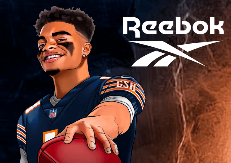 Justin Fields Signs with Reebok