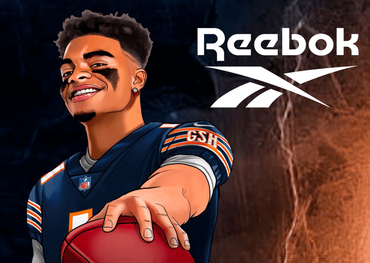 Justin Fields Signs with Reebok