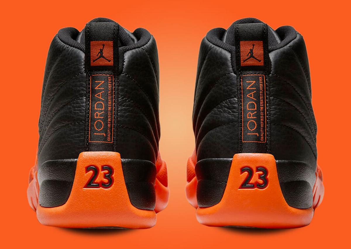 The Women's Air Jordan 12 Brilliant Orange Pays Homage to the WNBA