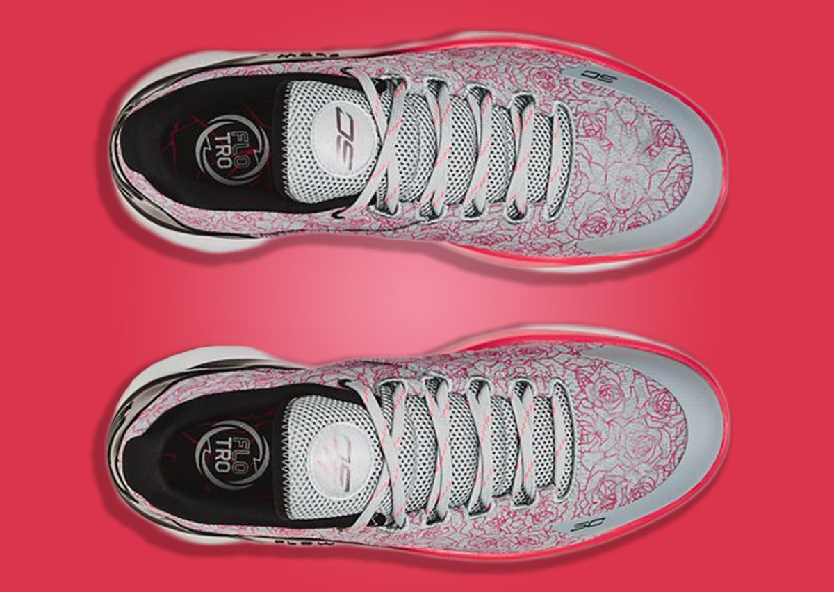 The Under Armour Curry 1 Low FloTro Roses Honors Steph's Mother