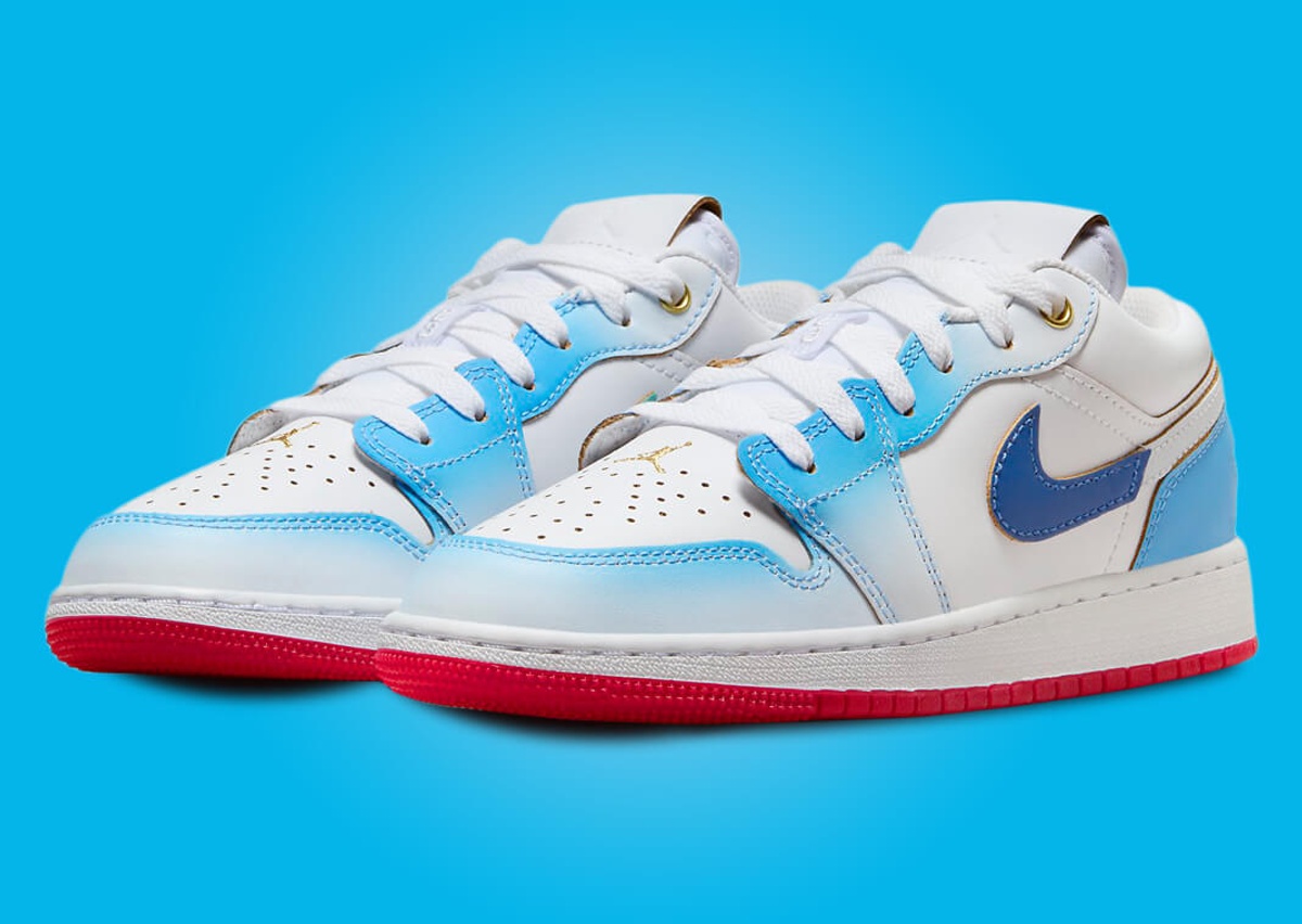 The Kids'-Exclusive Air Jordan 1 Low SE Features Gradients