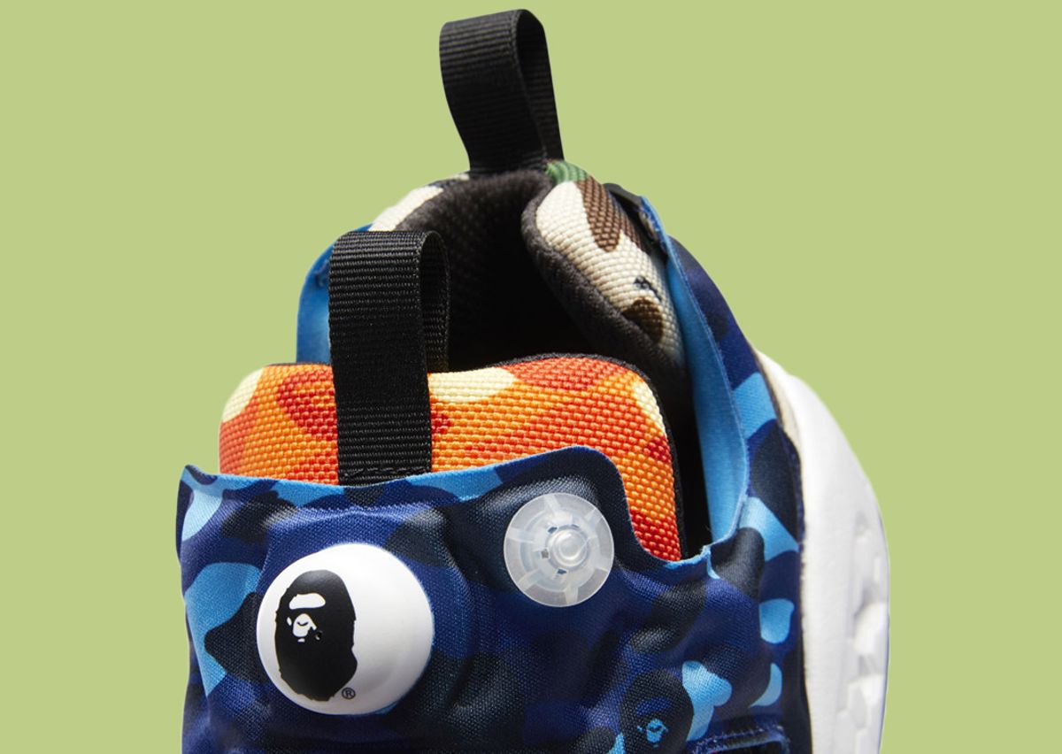 BAPE Covers The Reebok Instapump Fury In Multi Camo