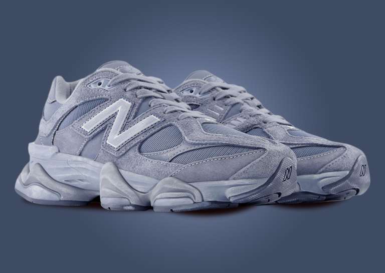 The New Balance 9060 Washed Blue Brings Monochromatic Shades
