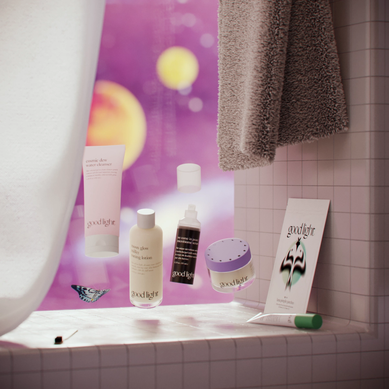 moon glow milky toning lotion with niacinamide, AHAs, and ceramides ...