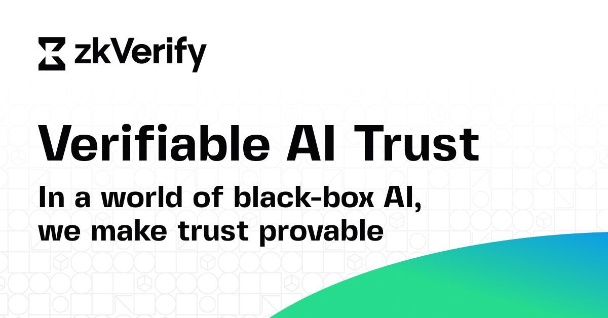 Verifiable AI Trust | zkVerify – Prove AI Integrity At Scale
