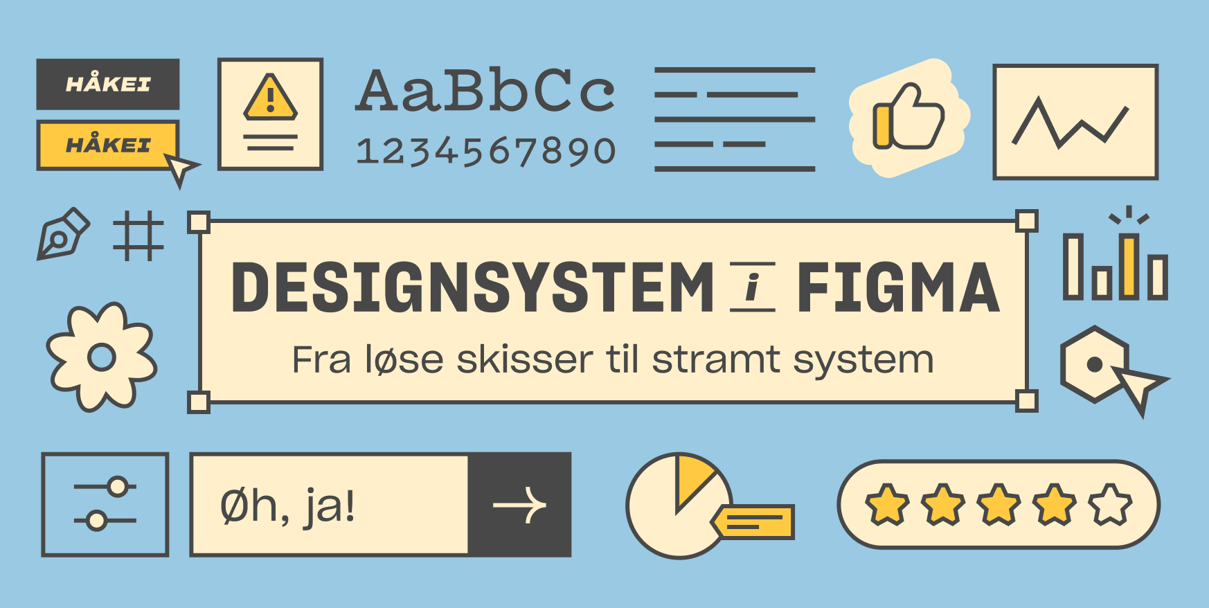Designsystem i Figma - Fra løse skisser til stramt system | UX Norge
