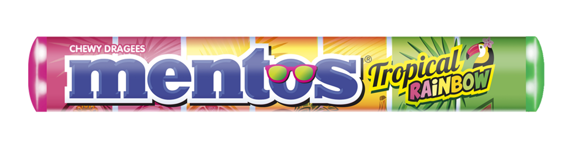 Mentos Tropical Rainbow | Mentos Spain