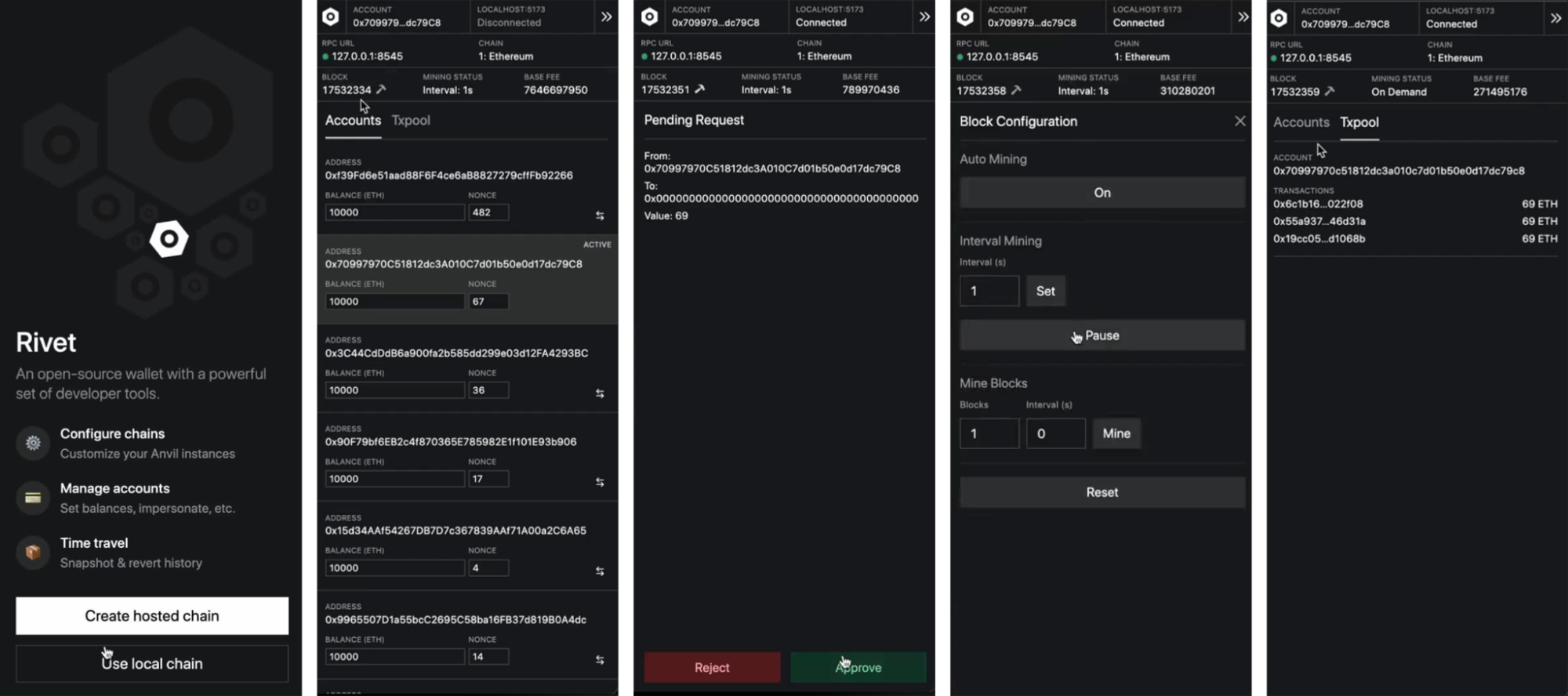 blockchain - What is the Alternative to Ganache for Local Evm Network setup and development ...