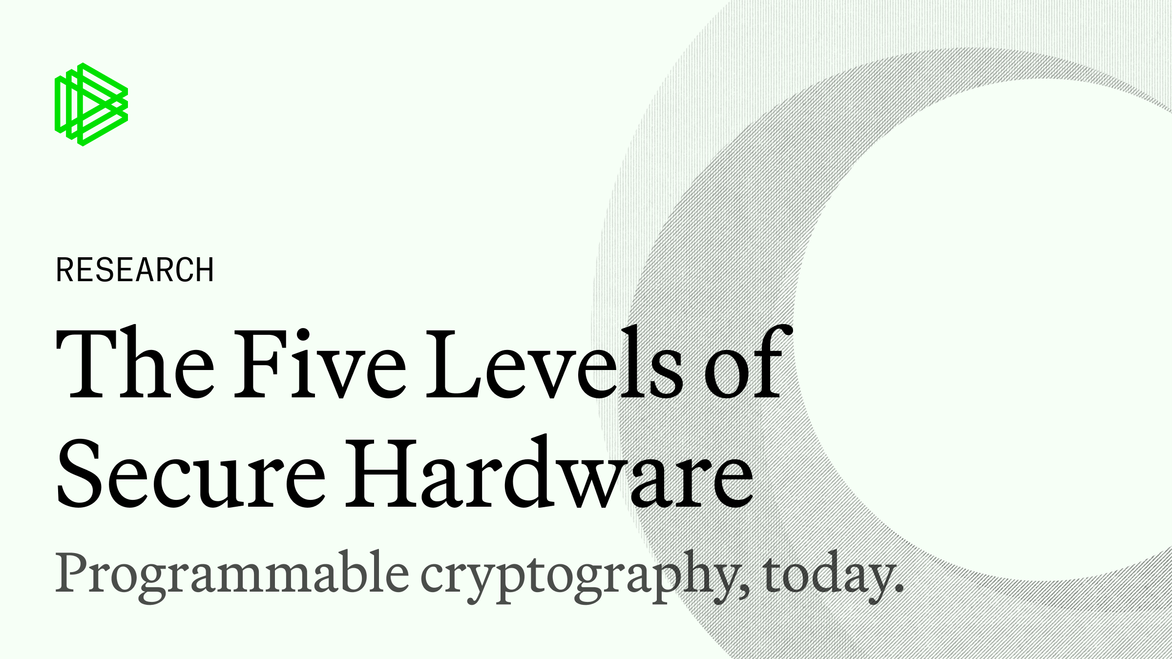 The 5 Levels of Secure Hardware - Paradigm
