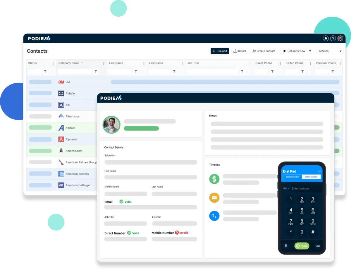 Podiem Website: The World's Best Sales Engagement Platform!