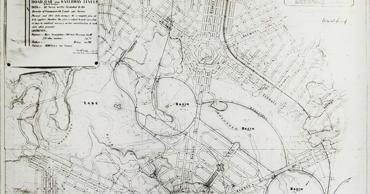 Walter Burley Griffin's schematic plan_1440x990.jpg | NFSA