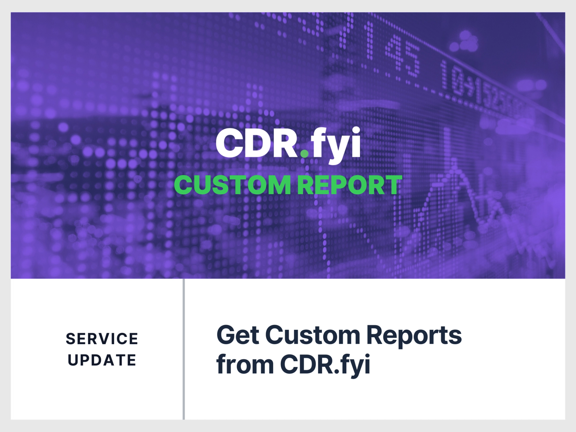 CDR.fyi