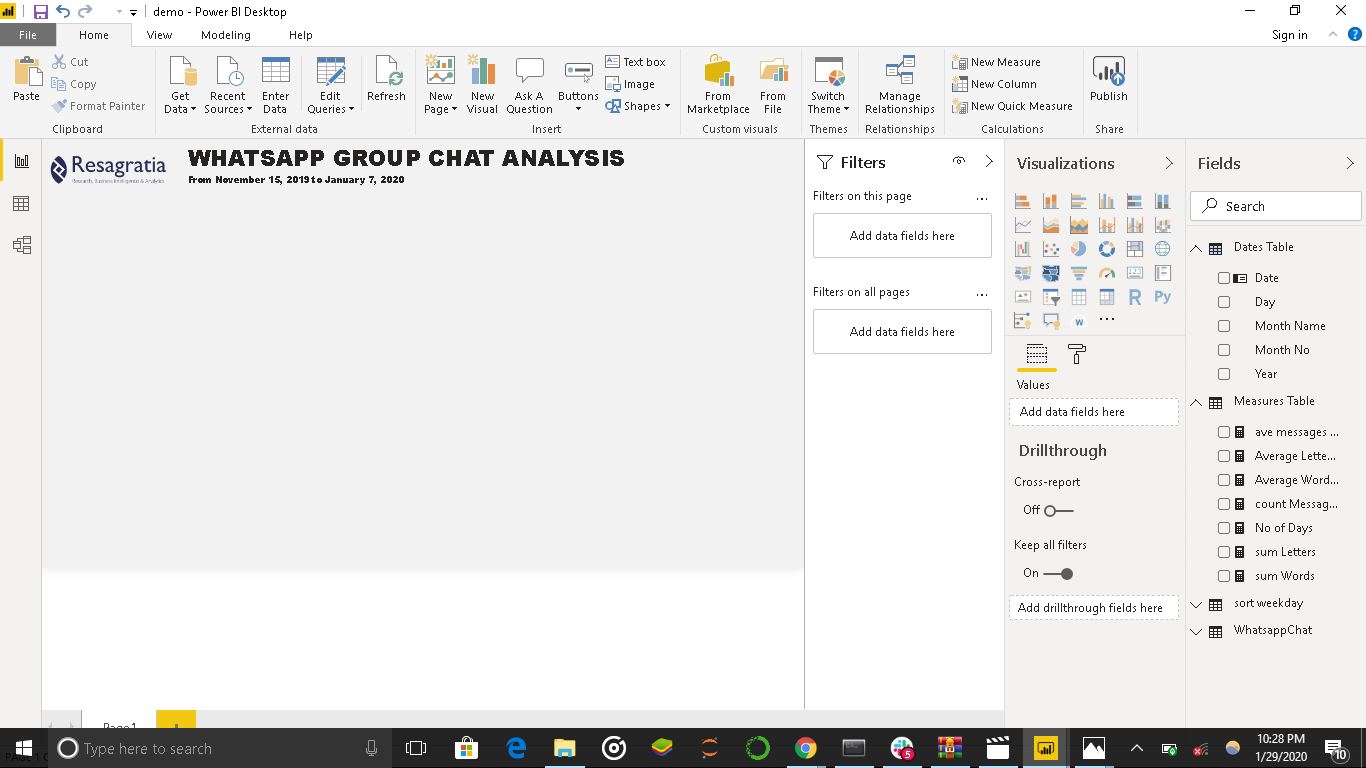 Visualizing WhatsApp Chats using Python and Power BI – Part 2 ...
