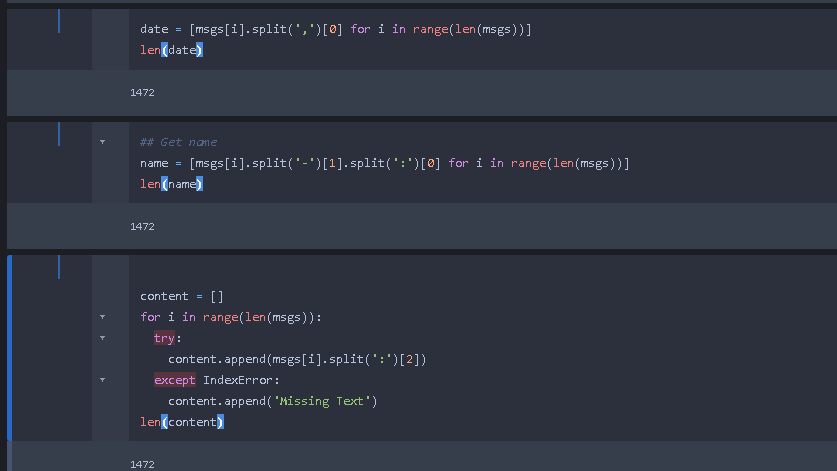 Visualizing WhatsApp Chats using Python and Power BI | Resagratia Data ...