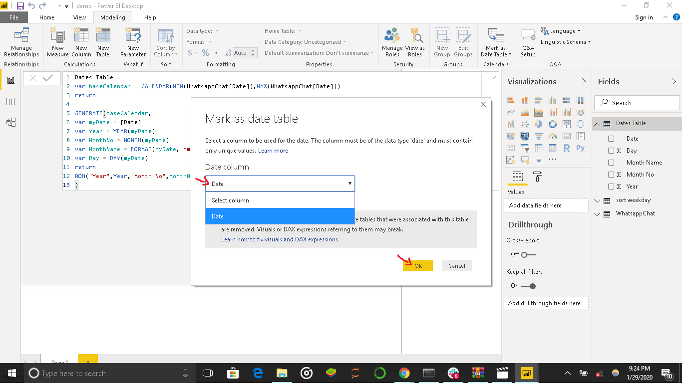 Visualizing Whatsapp Chats Using Python And Power Bi Part 2