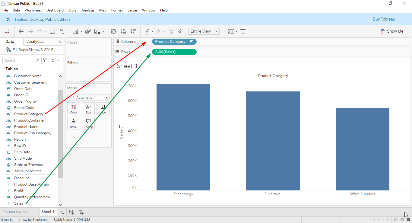 Getting started with Tableau | Resagratia Data Analytics And Data Science Bootcamp