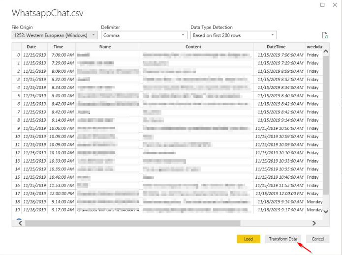 Visualizing Whatsapp Chats Using Python And Power Bi Part 2 0968