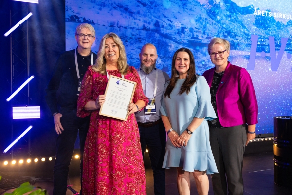 IVAR IKS ble Årets sirkulære pådriver 2025 | Sirk Norge