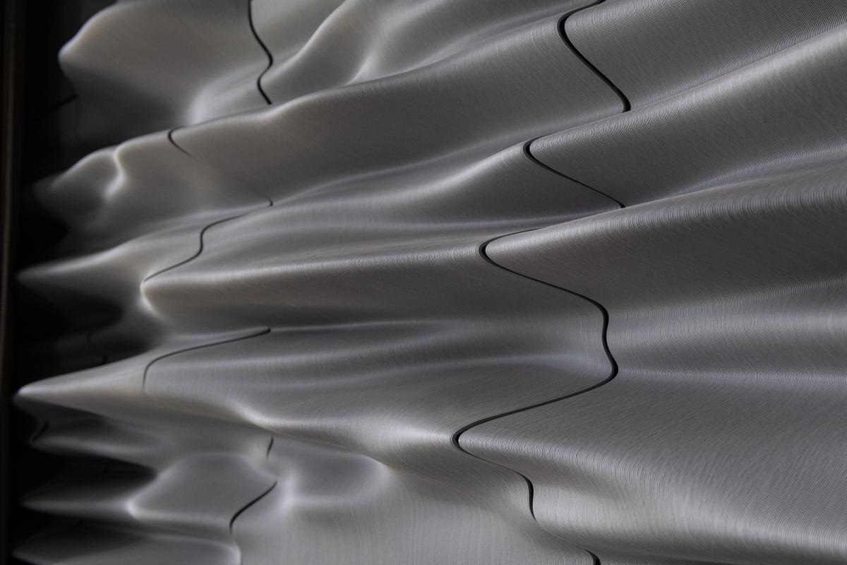 Acoustic wall panel design by Swiss architects Gramazio Kohler Research ...