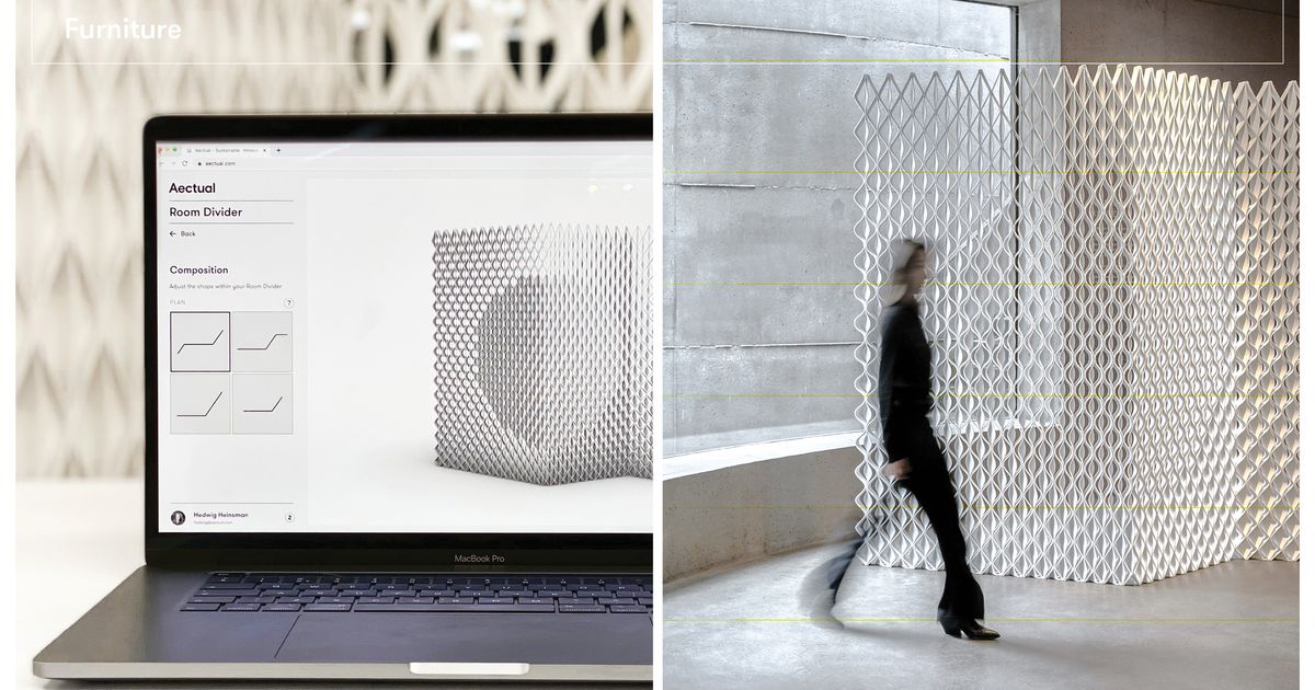 Made to measure architecture products