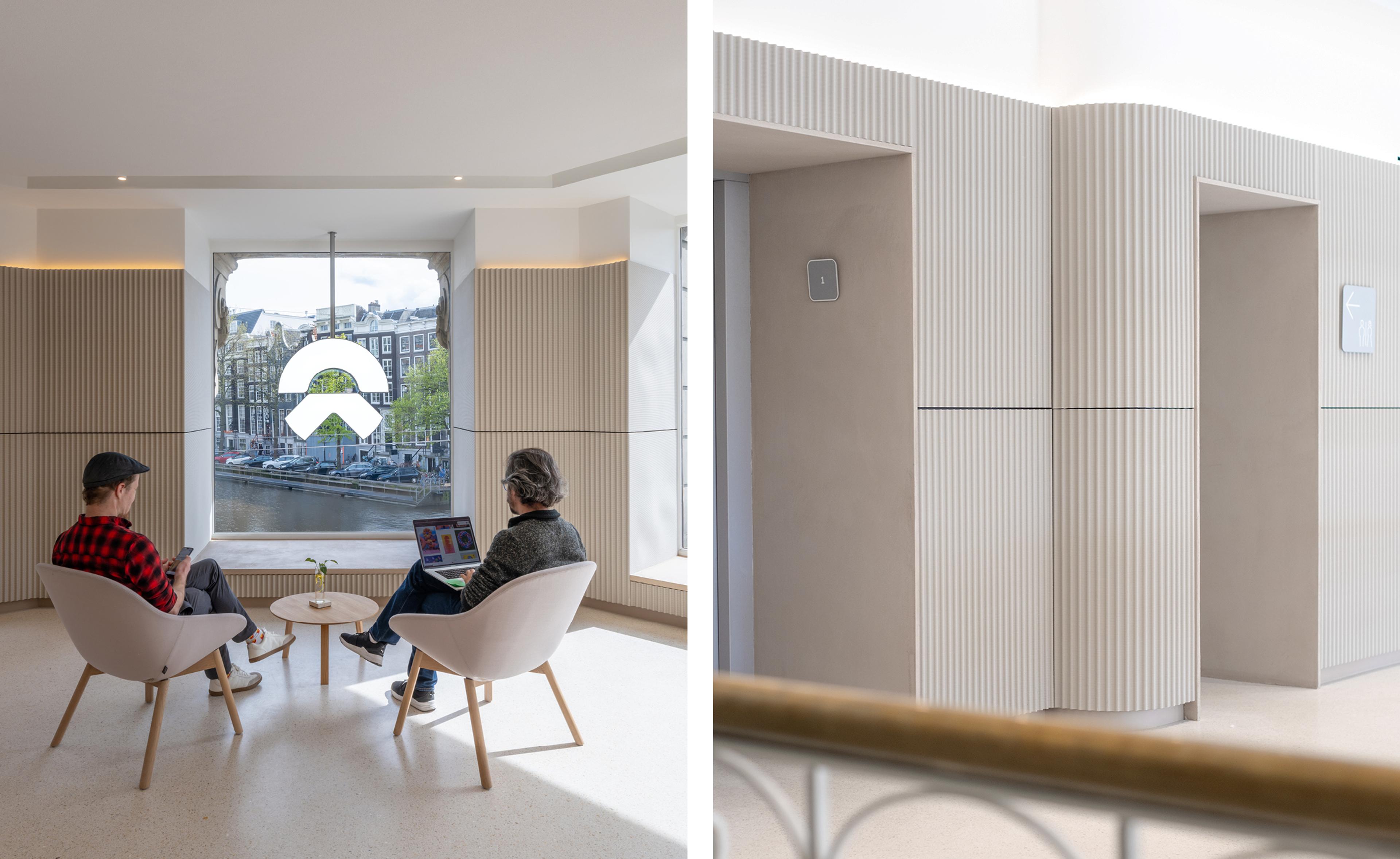 Aectual Wrap Panels for NIO's Flagship Location in Europe