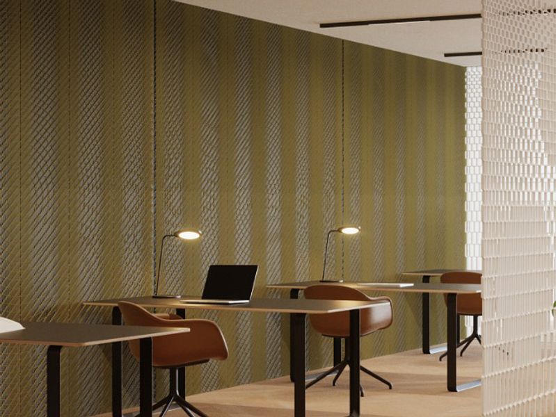 Introducing: Weave Custom woven 3D wall panels