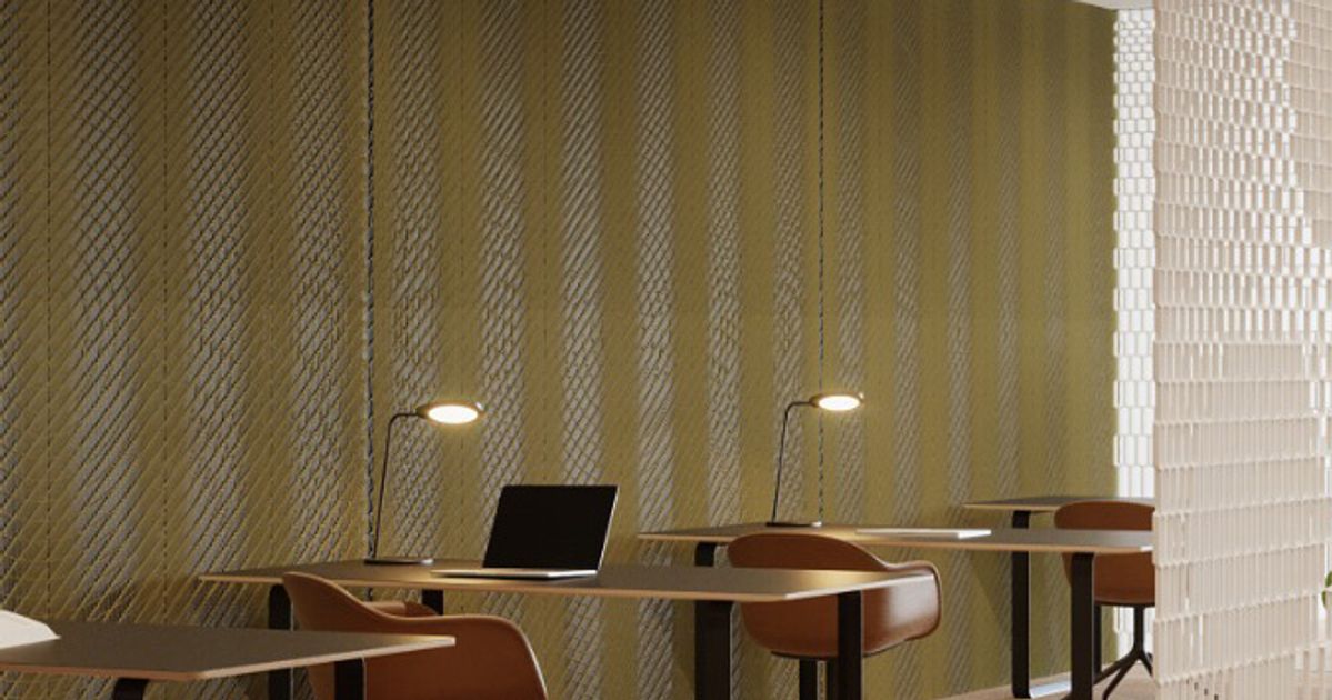 Introducing: Weave Custom woven 3D wall panels