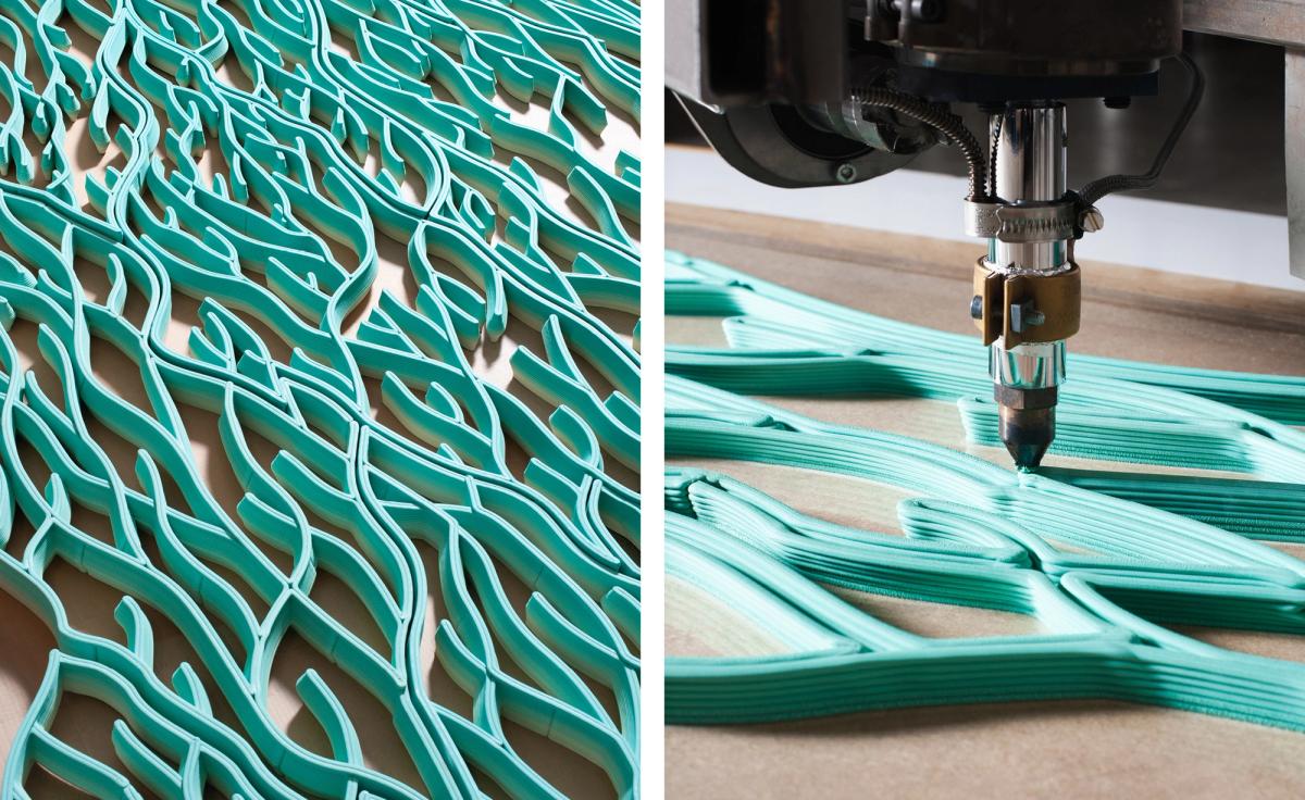 3D printed façade for Tiffany & Co. in Cancún