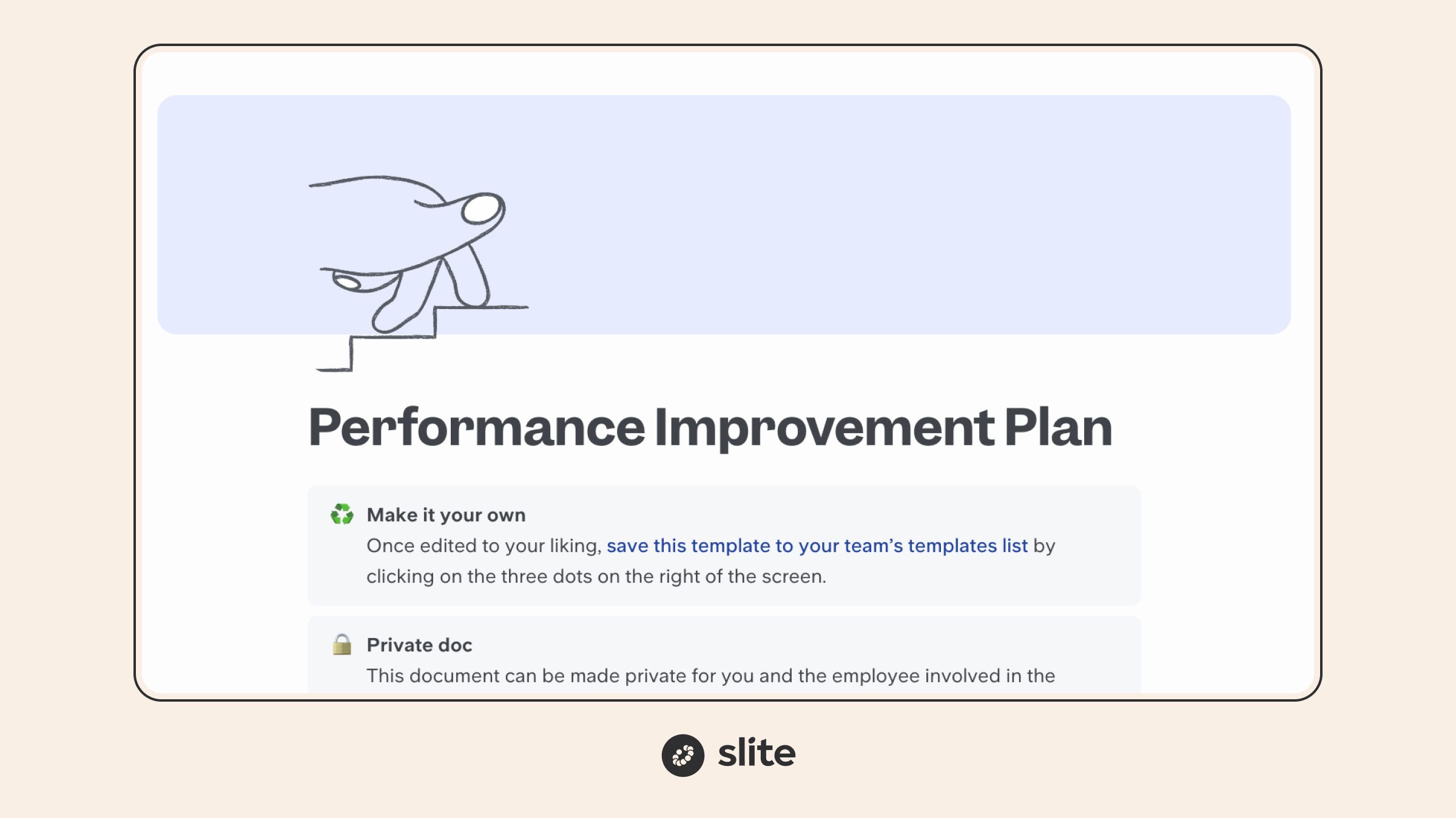 Performance Improvement Plan (PIP) Template for HR Teams | Slite