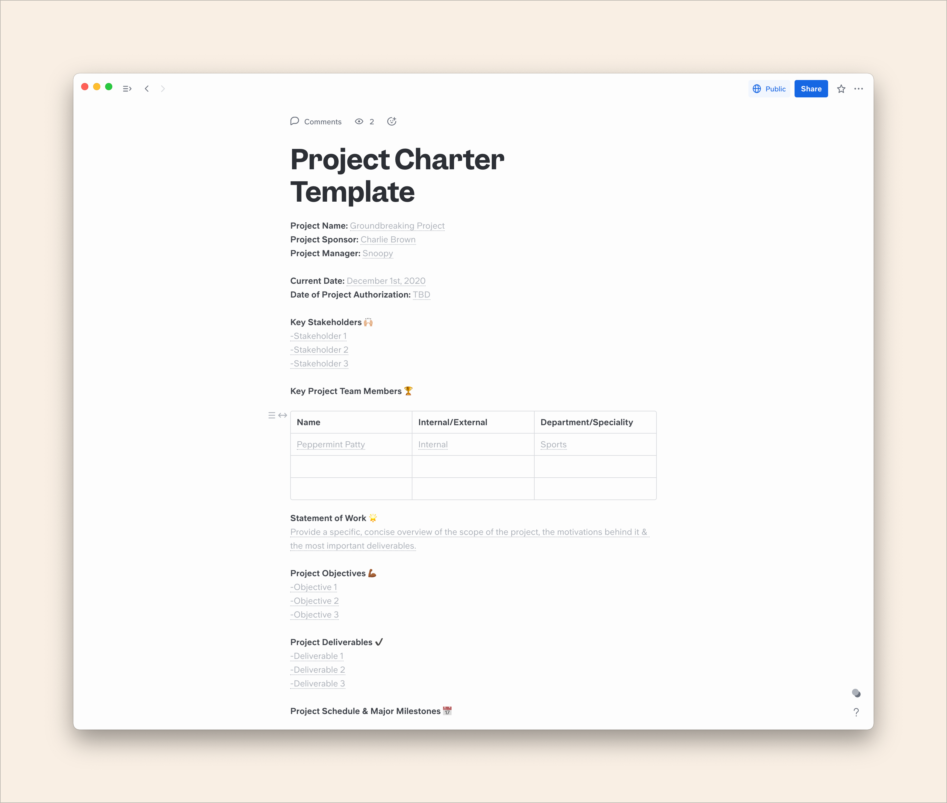 What is a Project Charter? Examples + Free Templates
