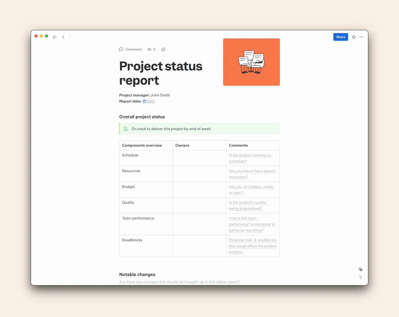 Project Report Template Project Report Template