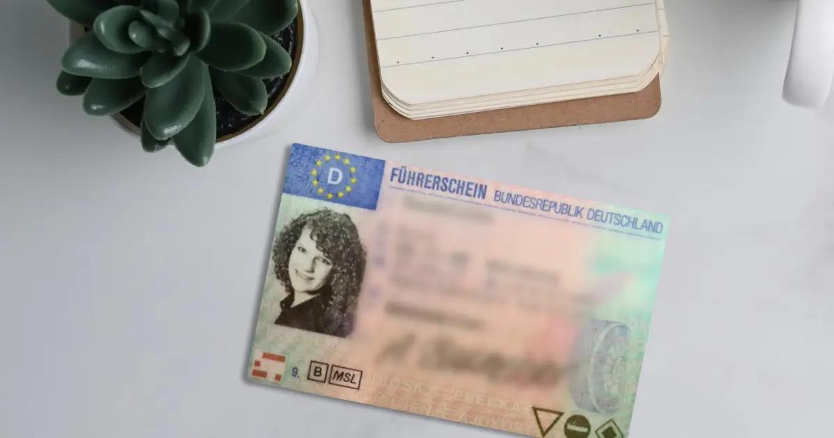 Data protection in driving licence checks