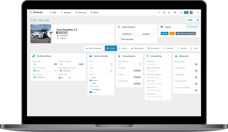 Pro Package - Flottenmanagement